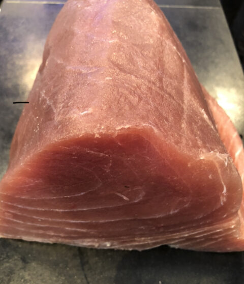 verse tonijn €/kg 49,95 - Vishandel Dedeystere